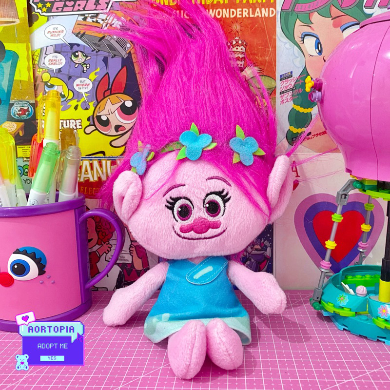 Jual POPPY TROLLS PLUSHIE POPPY TROLLS BONEKA TROLLS POPPY ORIGINAL ...