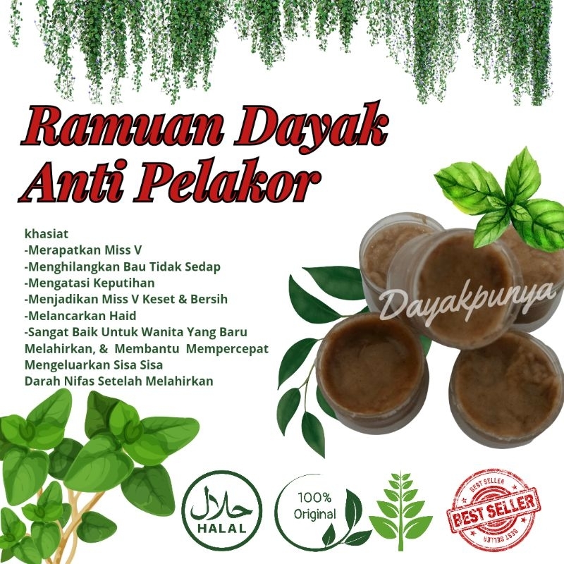 Jual [ BELI 5 BONUS 2] RAMUAN DAYAK PERAPAT MISS V / RAMUAN DAYAK ...
