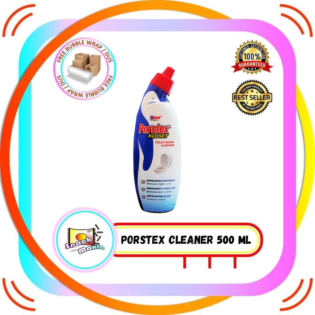 Jual Yuri Porstex Kloset Pembersih Toilet Bowl Closet Cleaner 500 ml ...