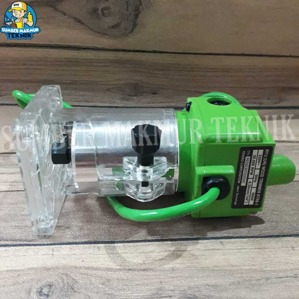 Jual Mesin Profil Wood Trimmer Kayu Kecil Ryu RTR6-1 RTR 6 -1 | Shopee ...