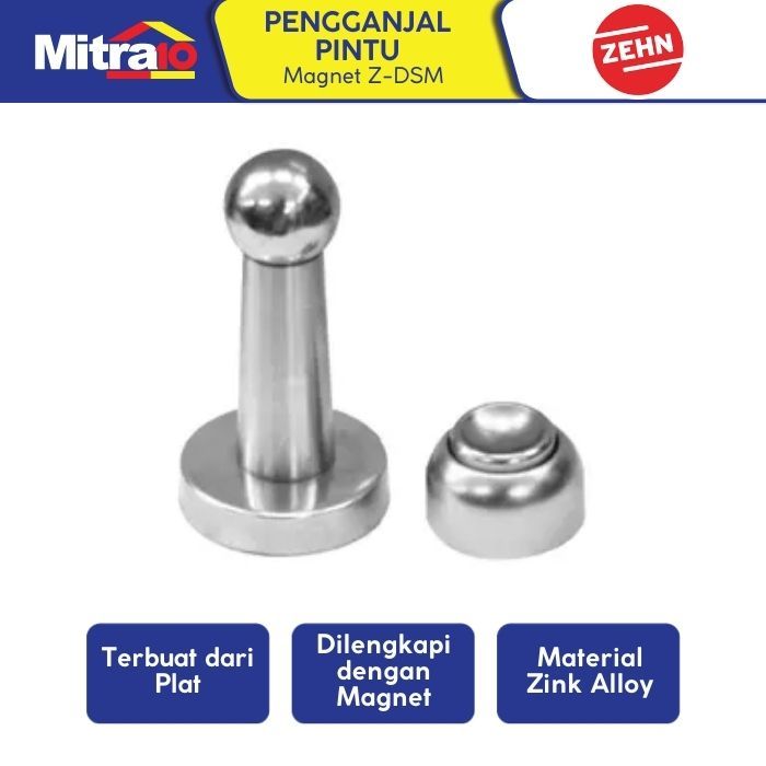 Jual Door Stopper Magnet SS - Penahan Pintu Magnet, Elegant - Zehn ...