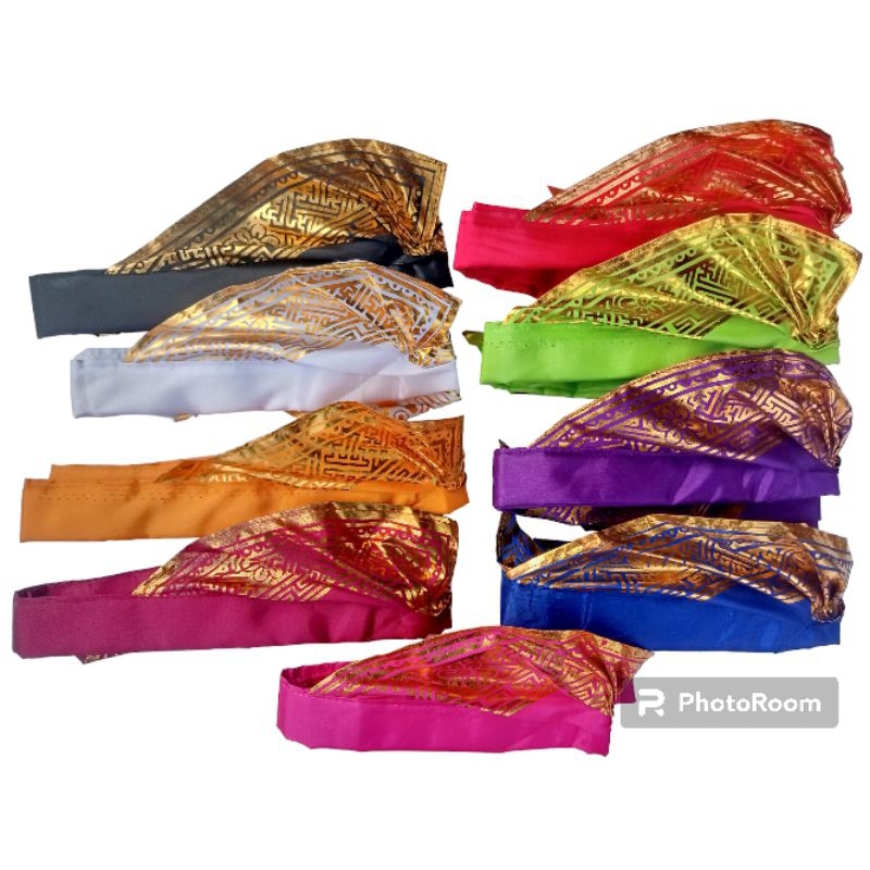 Jual Udeng Prada// Udeng Prada Bali// Udeng Prada Bali Setengah jadi ...