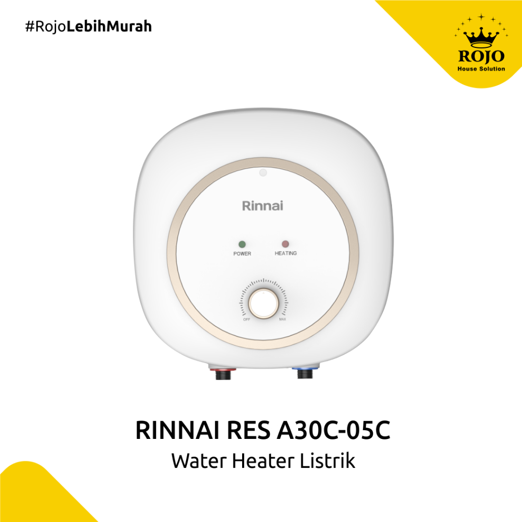 Jual Water Heater Listrik 30 Liter Rinnai RES A30C-05C | Shopee Indonesia