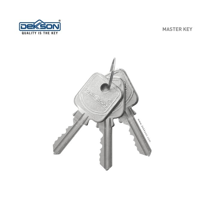 Jual TERPERCAYA Master Key Standard Cylinder Dekkson / Kunci Silinder ...