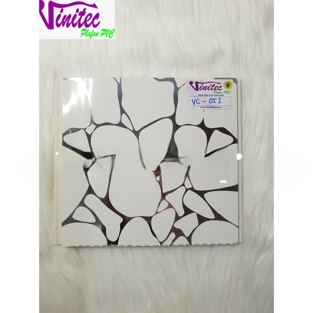 Jual Plafon PVC VINITEC / Plafon PREMIUM TYPE VC 051 Per Lembar 3M / 4M ...