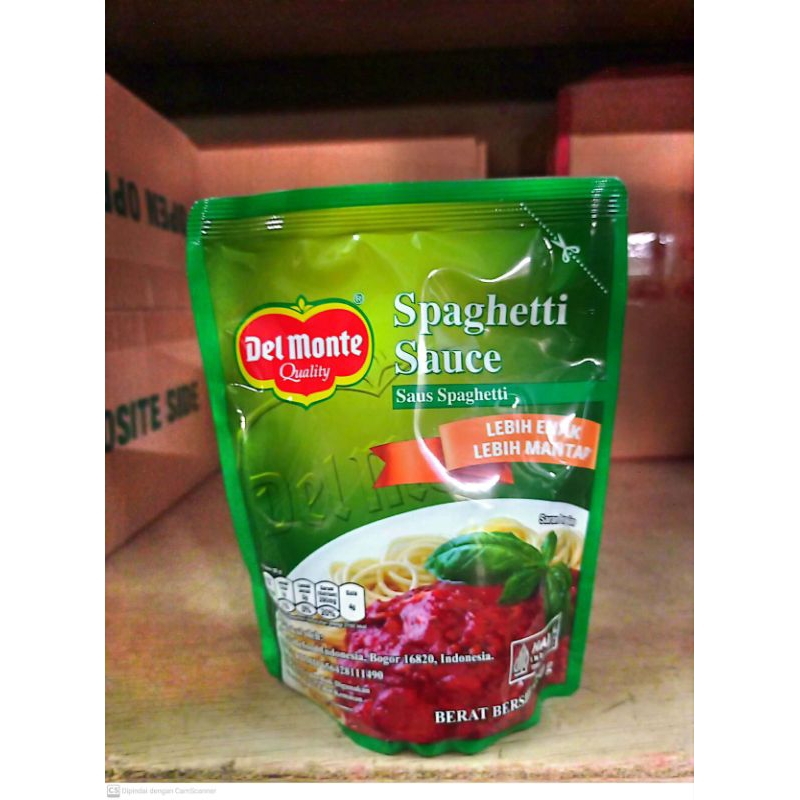 Jual Delmonte Saus Spaghetti pouch 250 gr | Shopee Indonesia