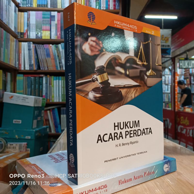 Jual HUKUM ACARA PERDATA. EDISI 2. H.R. BENNY RIYANTO. PENERBIT UNIVERSITAS TERBUKA. UT. 2023 ...