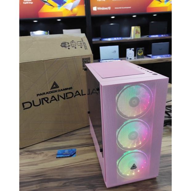 Jual Casing Paradox Gaming Durandal B708 PINK (Free 3 Fan LED) | Shopee ...