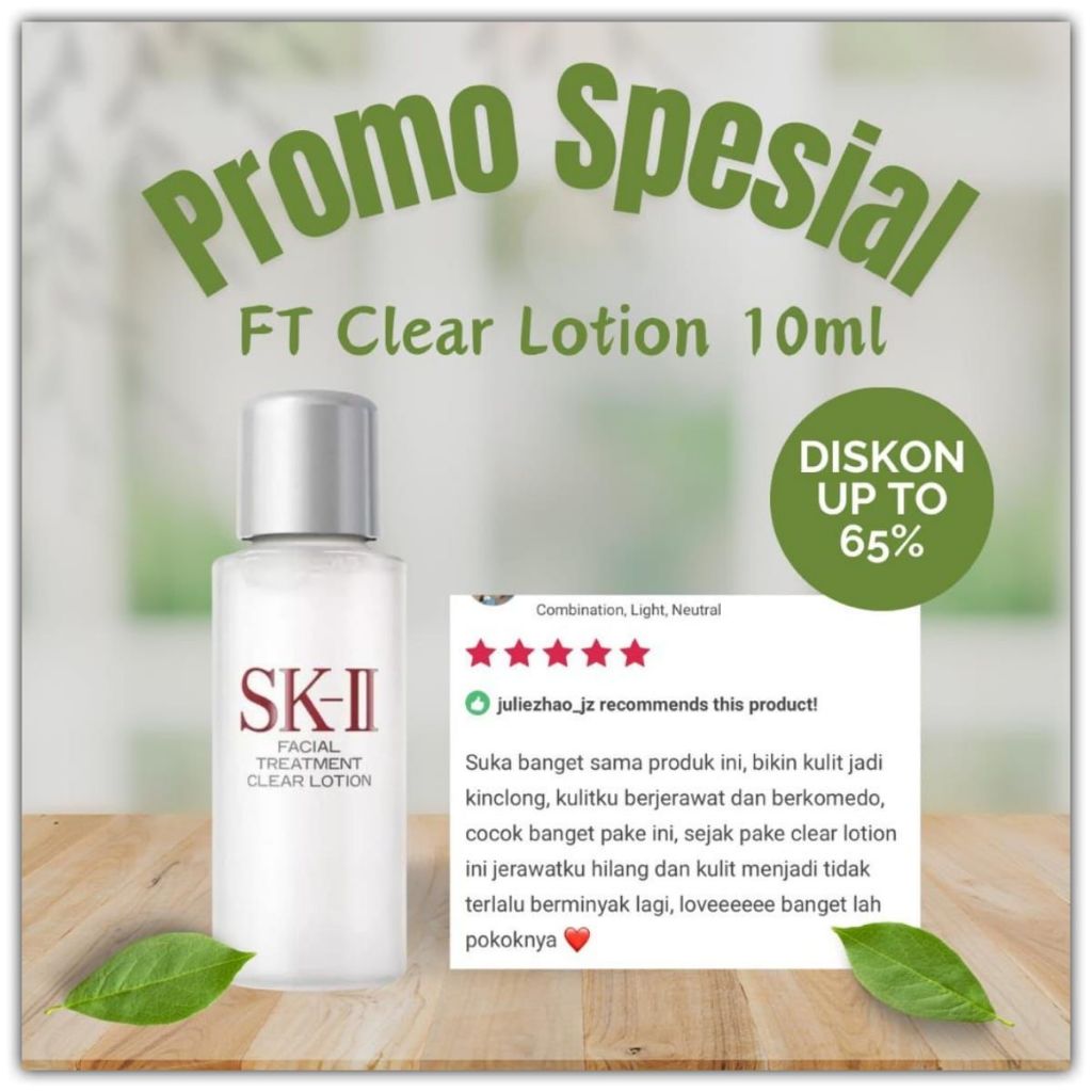 Jual SK-II Facial Treatment Clear Lotion 10ml | Shopee Indonesia
