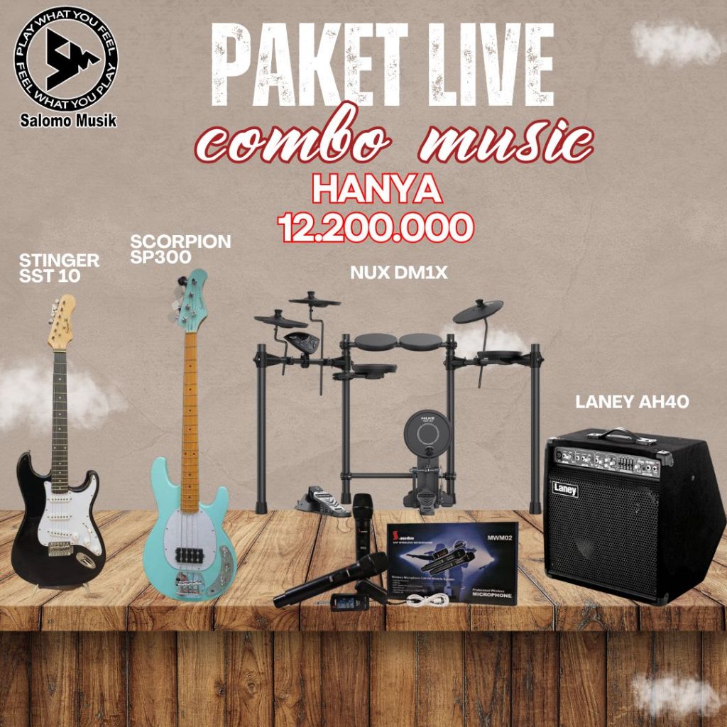 Jual Paket Combo Live Music / Home Studio Original | Shopee Indonesia