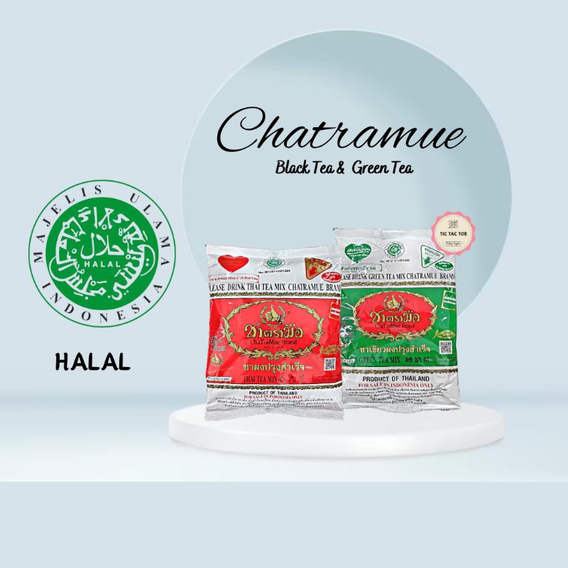 Jual Thai Tea Chatramue Original 400gr / Thai Tea Thailand All Variant ...