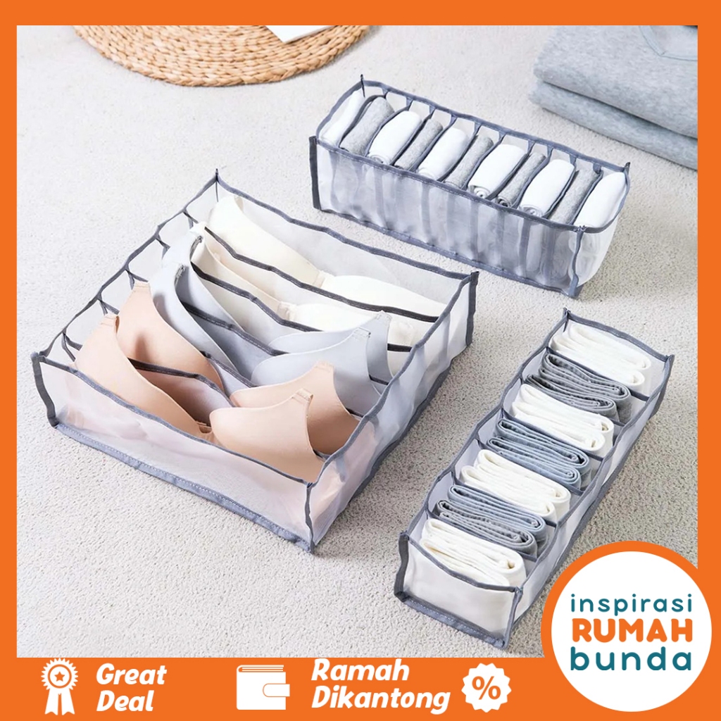 Jual Penyimpanan Bra sekat Box Penyimpanan Bra Celana Dalam Storage Box ... Jual Penyimpanan Bra sekat Box Penyimpanan Bra Celana Dalam Storage Box ...