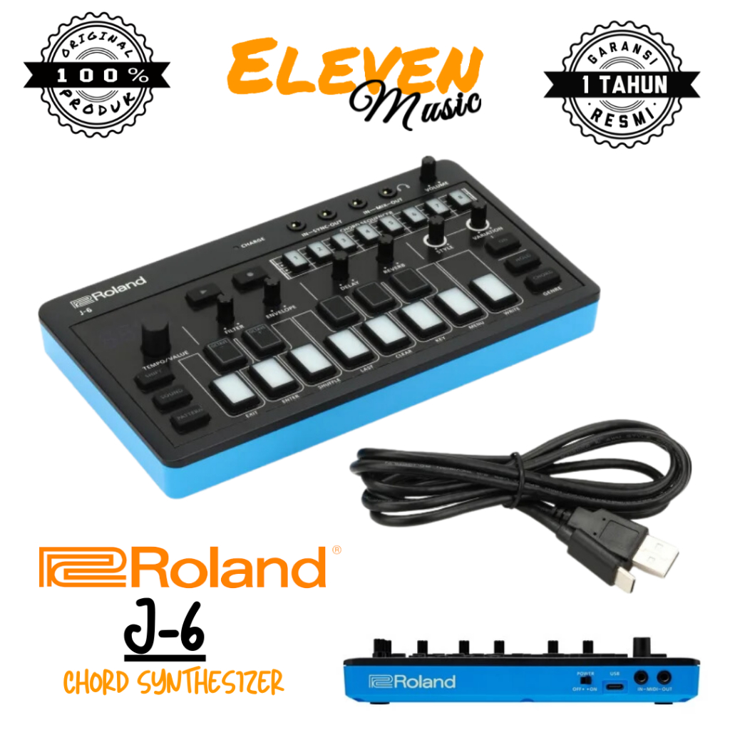 Jual Roland J6 Chord Synthesizer Roland AIRA Compact J-6 Chord ...
