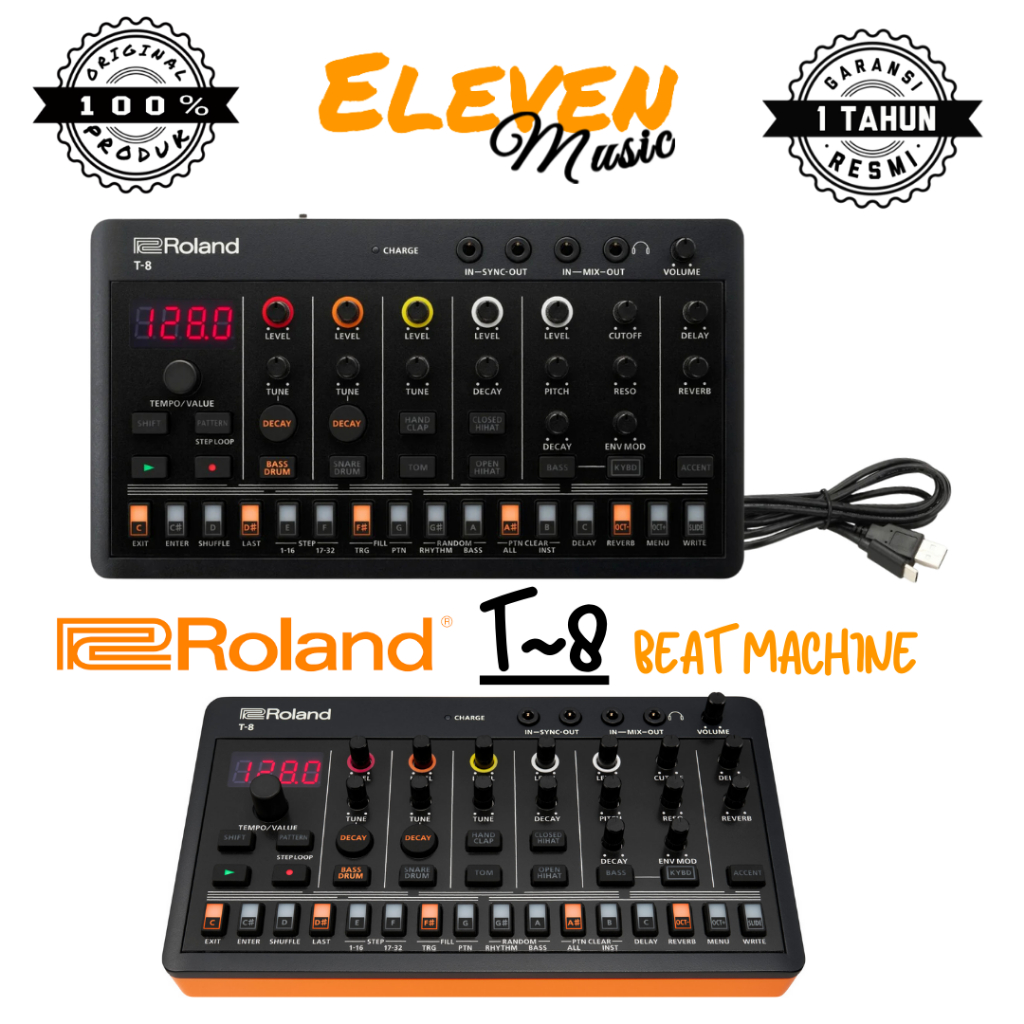 Jual Roland T8 Beat Machine Roland AIRA Compact T-8 Beat Machine ...
