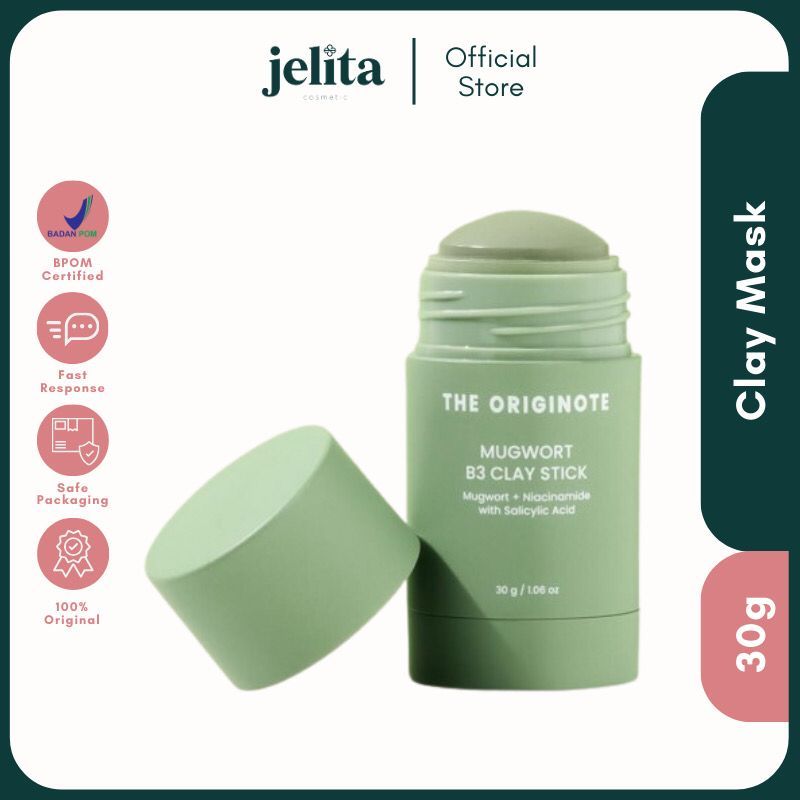 Jual Jelita Cosmetics - The Originote Mugwort B3 Clay Stick Mask ...