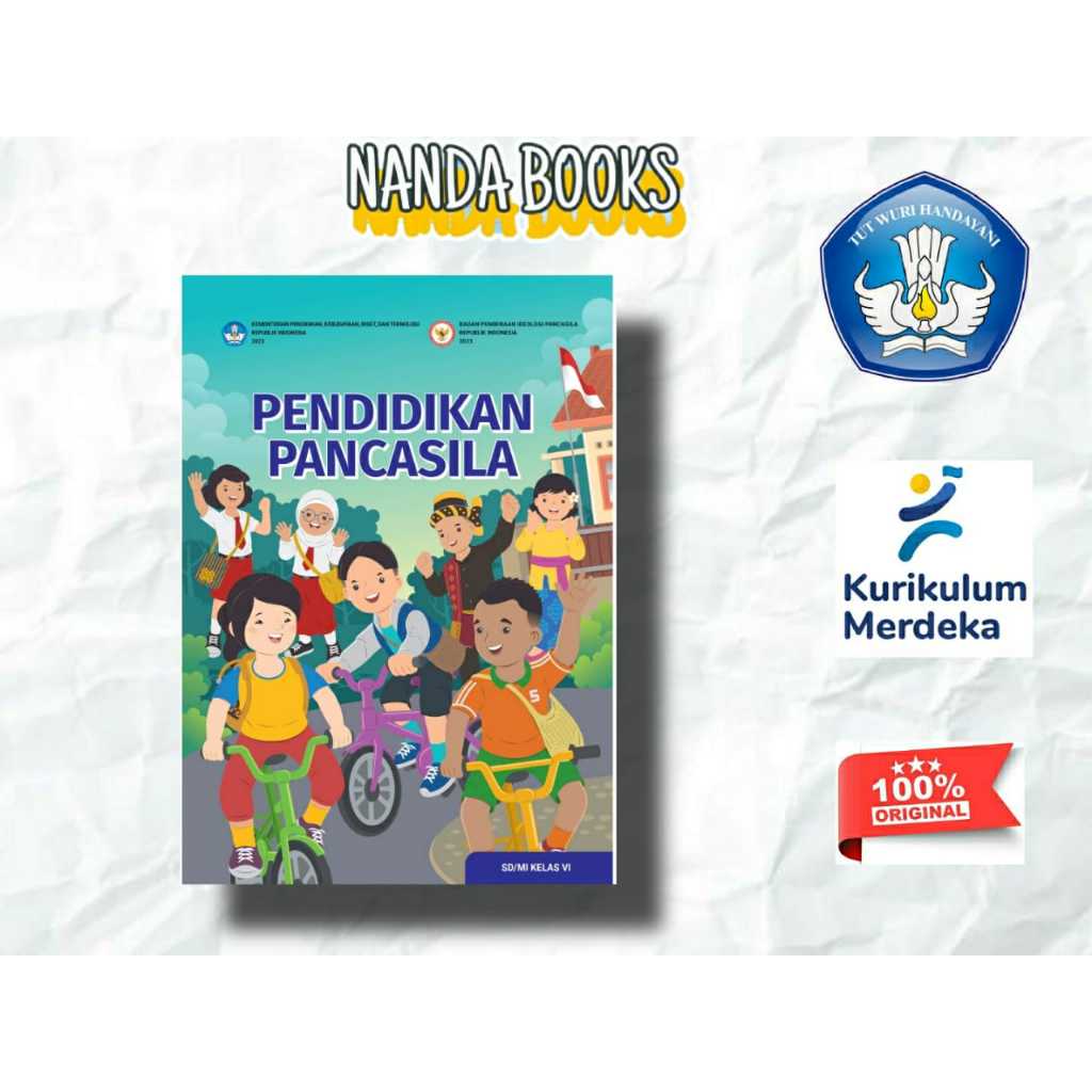 Jual Buku Siswa Pendidikan Pancasila SD/MI Kelas 6 BPIP Kurikulum Merdeka Kemendikbud | Shopee ...
