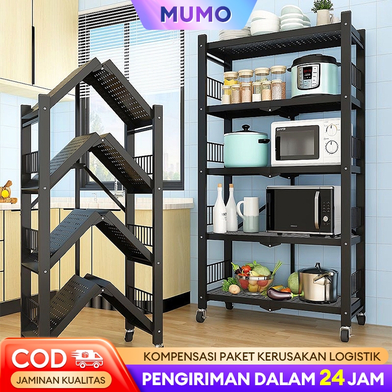 Jual Rak Dapur Lipat Stainless Steel Rak Dapur Multi-fungsi Rak Lipat ...