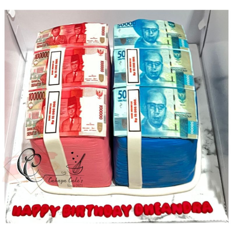 Jual Kue Ulang Tahun Uang / Money Cake / Kue Ultah Duit | Shopee Indonesia