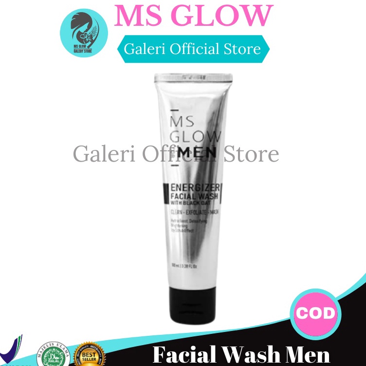 Jual MS Glow For Men Man Facial Wash Original Sabun Cuci Muka MS Ma ...