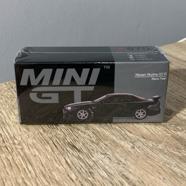 Jual MINI GT (570) - Nissan Skyline GT-R R34 Pearl Black Unsealed ...