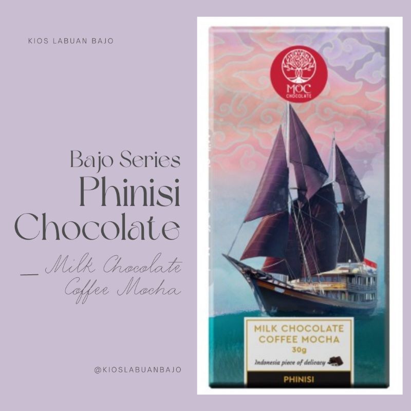 Jual MOC Chocolate Bajo Series Phinisi 30gr Khas Labuan Bajo | Shopee ...