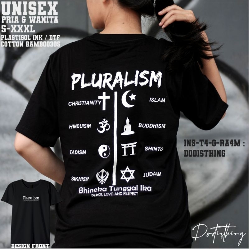 Jual KAOS RELIGION PLURALISM | Shopee Indonesia