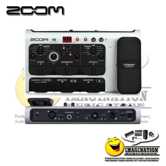 Jual Zoom V6-SP Vocal Effects Processor Pedal | Shopee Indonesia