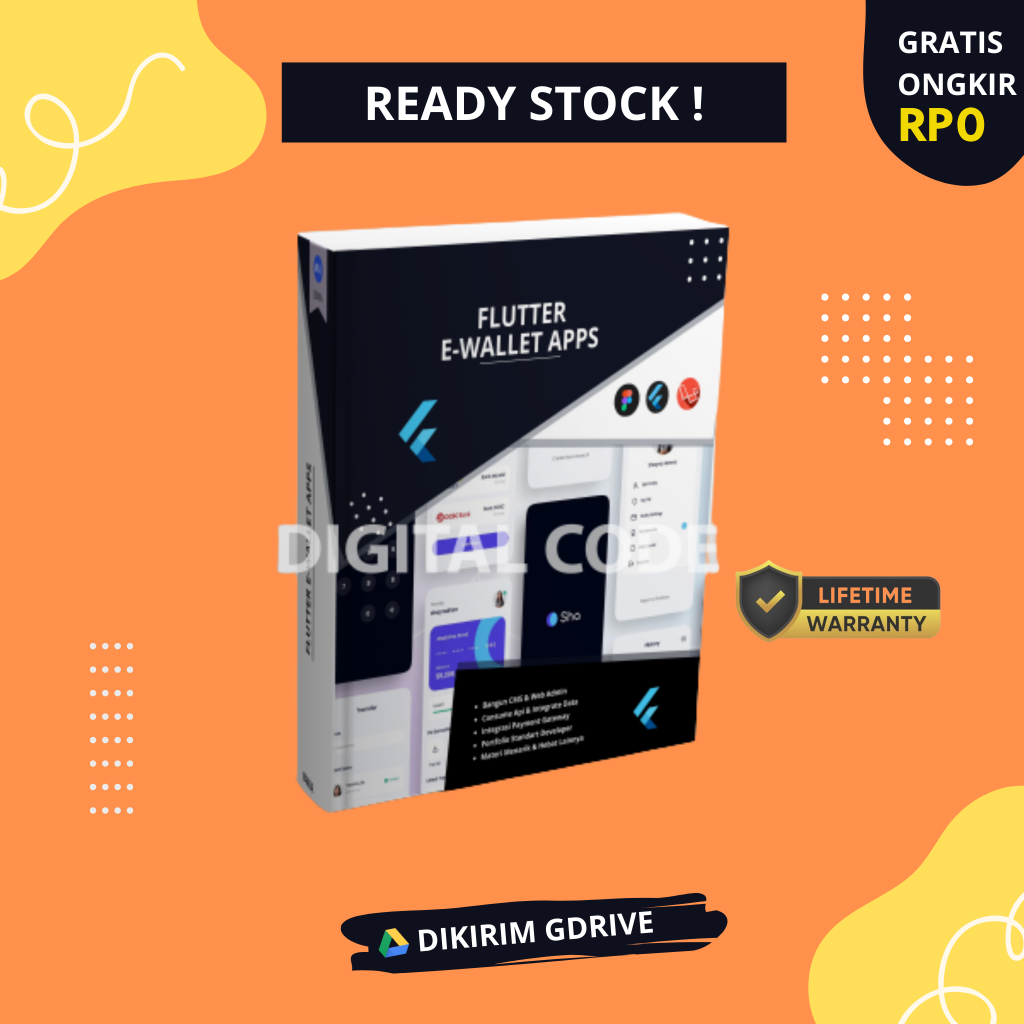 Jual COMPLETE FLUTTER + LARAVEL BWA - Pemrograman Studi Kasus Buat Aplikasi Ewallet | Shopee ...