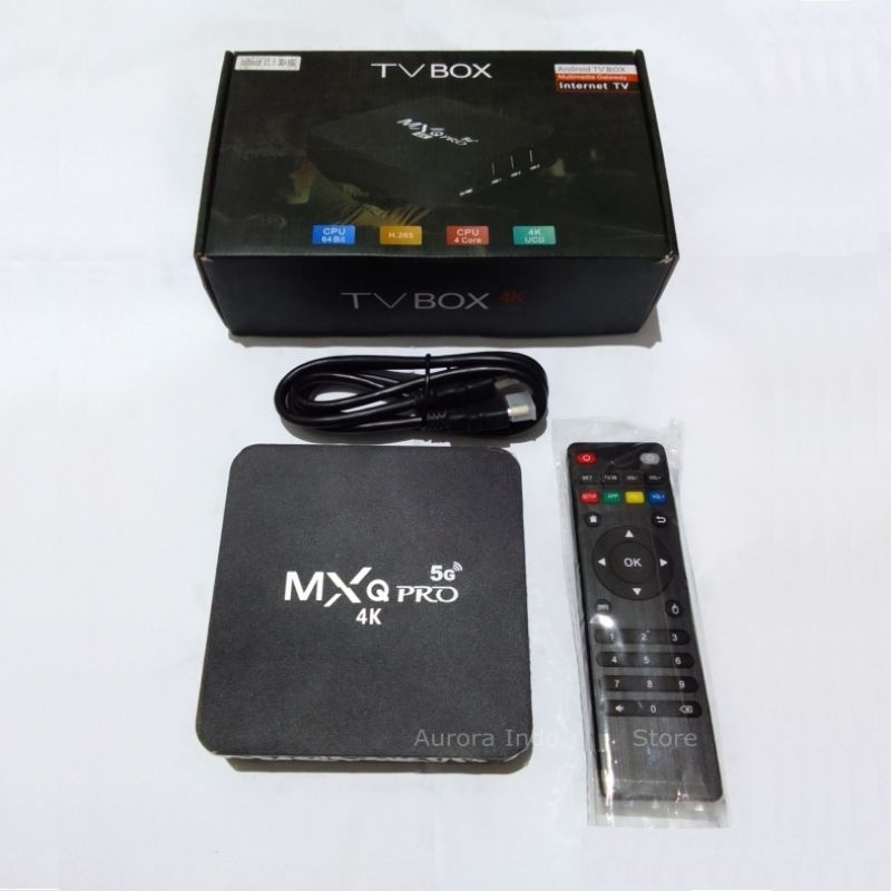 Jual Android Tv Box MXQ Pro 4k 5G 2Gb+16GB Ultra HD / Set Top Box Android 4k 5G / Smart TV Box ...