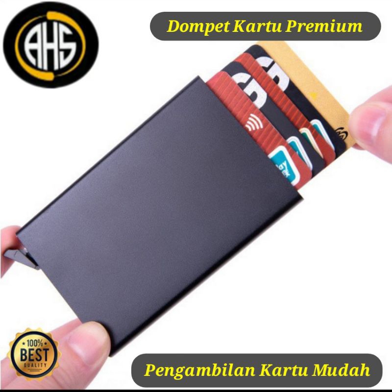 Jual Dompet Kartu ATM KTP SIM Tempat Simpan Kartu Anti Ribet Lebih ...