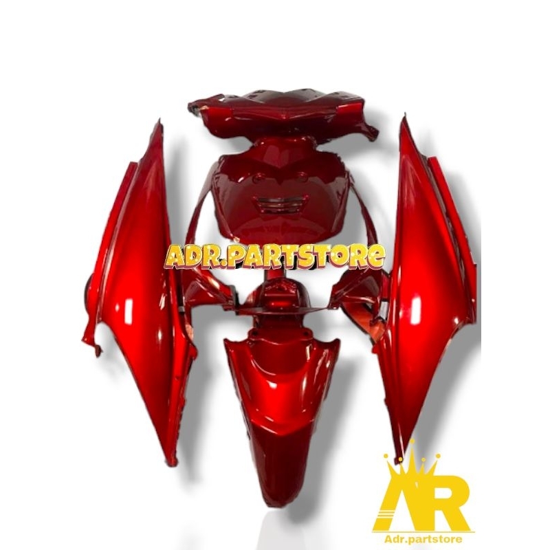 Jual COVER FULL BODY HALUS BEAT KARBU TAHUN 2008-2012 WARNA MERAH CANDY ...