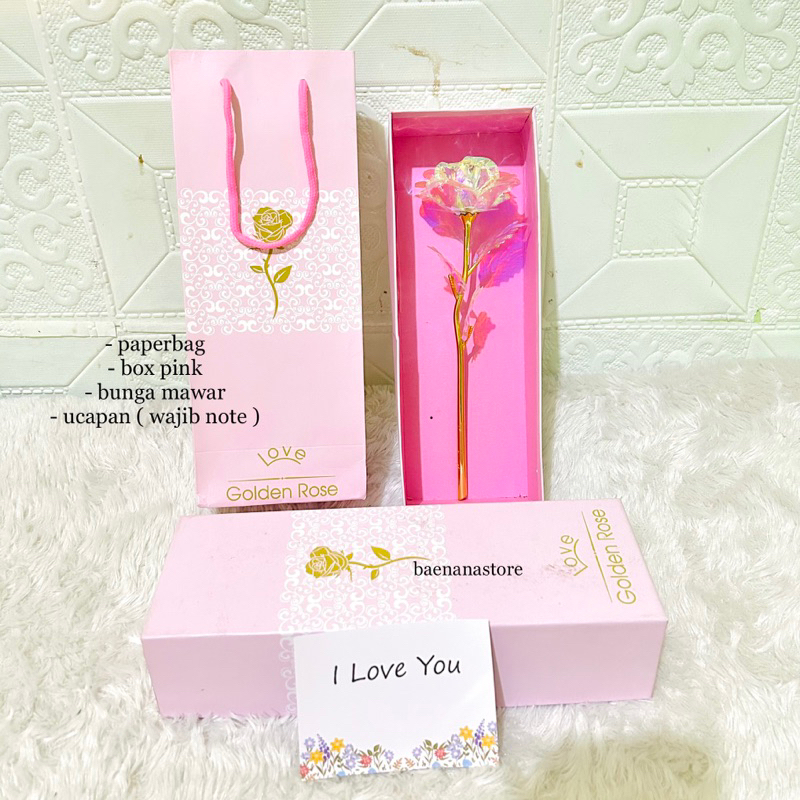 Jual Gift box bunga mawar - bunga mawar dekorasi - kado pacar kado unik ...