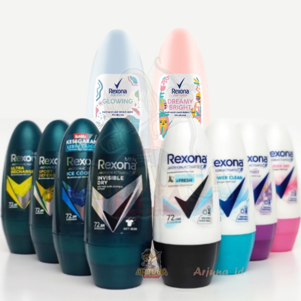 Jual REXONA DEODORANT ROLL ON - PENGHILANG BAU BADAN - MEN - WOMEN ...