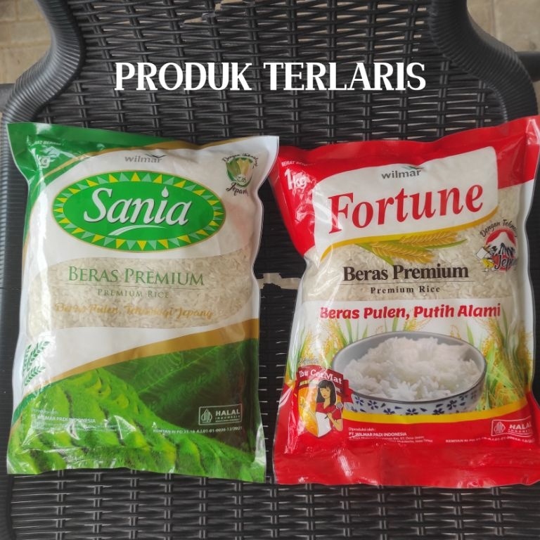 Jual PAKET LENGKAP>>> TERLARIS - Beras Premium Sania/Fortune kemasan 1 ...
