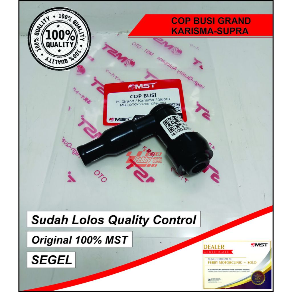 Jual COP BUSI-KOP BUSI HONDA GRAND-KARISMA-SUPRA MERK MST OTO-PARTS ...
