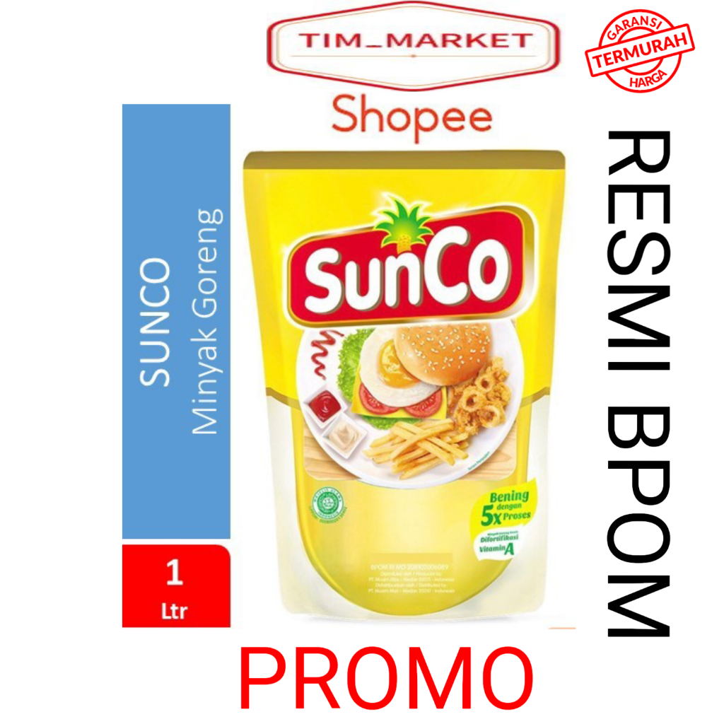 Jual MINYAK SUNCO 1 LITER PROMO | Shopee Indonesia