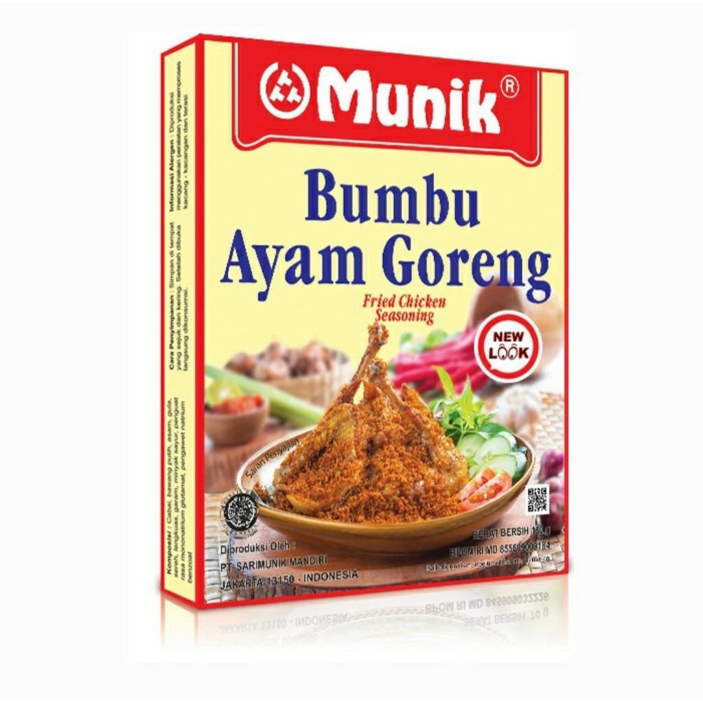 Jual Myhomey Bumbu Masak instant Bumbu Munik Ayam Goreng 180 Gr Pasti ...