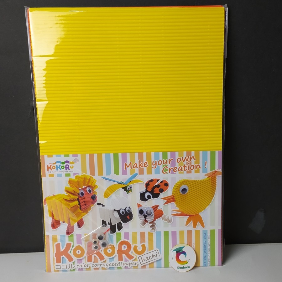 Jual Kertas KOKORU A4 hachi Warna Terang | Shopee Indonesia