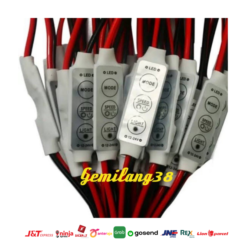 Jual Led Controller Rgb Dimmer Mini 12V - 24V 6A Modul Led Controler ...