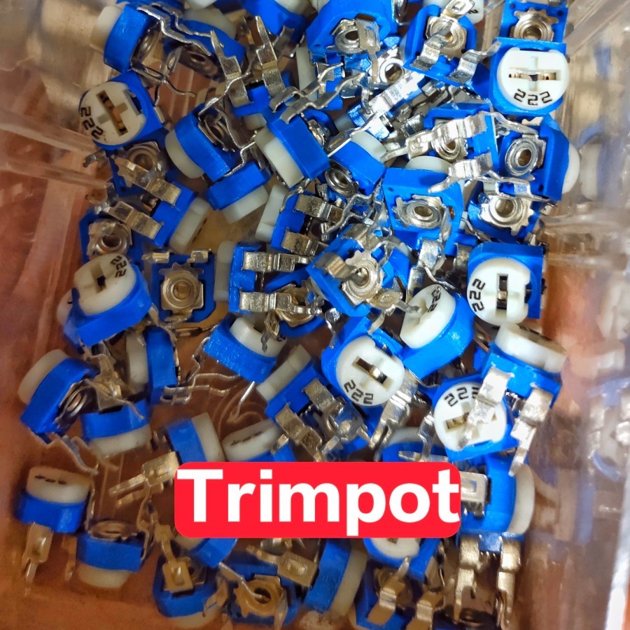 Jual Trimpot Variabel Resistor VR 3 Pin Trimmer Variable Vertical ...