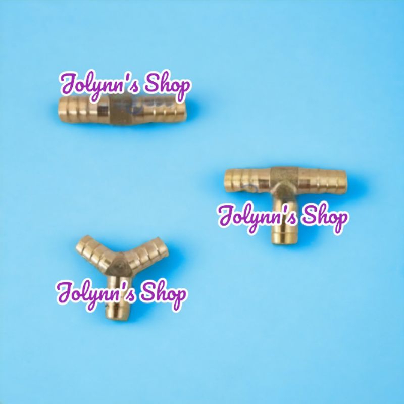Jual SAMBUNGAN SELANG GAS / CABANG SELANG KUNINGAN model Y/T/Lurus | Shopee Indonesia