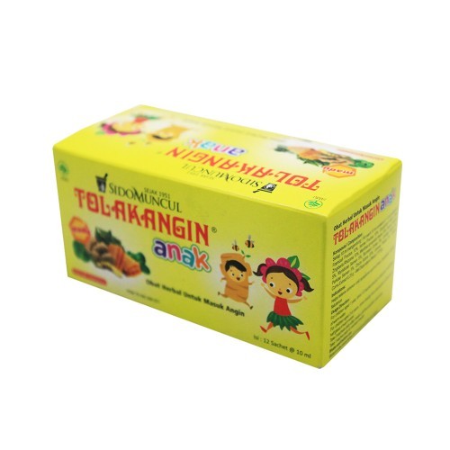 Jual TOLAK ANGIN ANAK SIDOMUNCUL ISI 12 SACHET | Shopee Indonesia