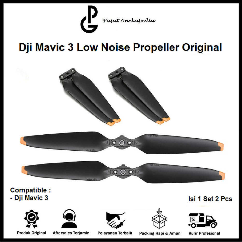 Jual Dji Mavic 3 Low Noise Propeller Original - Dji Mavic 3 Baling ...