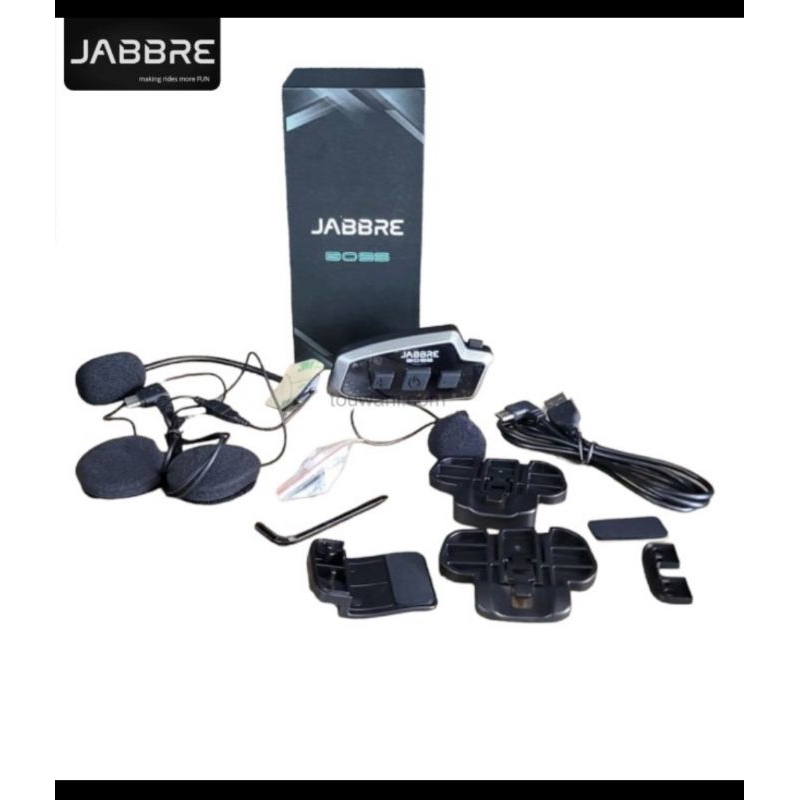 Jual intercom mesh bluetooth helm Jabbre BOSS | Shopee Indonesia