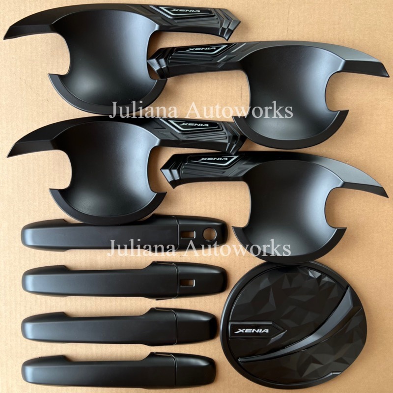 Jual Paket Outer Handle Tank Cover Bensin Xenia Premium 2022 2023 Hitam Doff | Shopee Indonesia