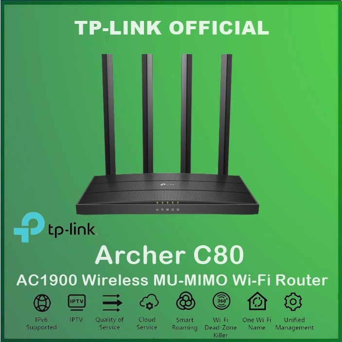 Jual TP-Link Archer C80 AC1900 Wifi Router TpLink Archer C80 C 80 ...
