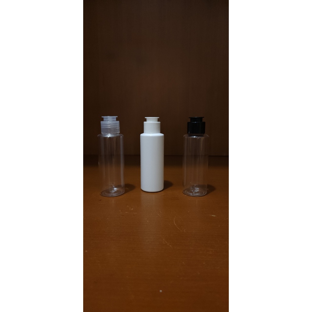 Jual Botol RF 100ml Fliptop Jamur Mushroom - Botol Shampoo Isi Ulang Botol Handsoap Refill Botol ...