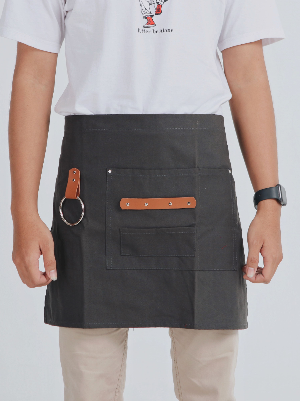 Jual Pps Apron Waitress Cafe and Restoran Celemek Setengah Badan Pria ...