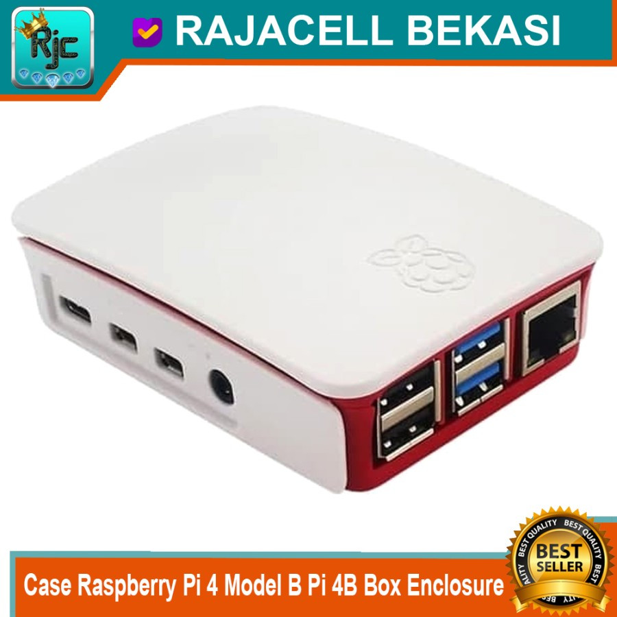 Jual Case Raspberry Pi 4 Model B Pi 4B Box Enclosure Official Style ABS | Shopee Indonesia