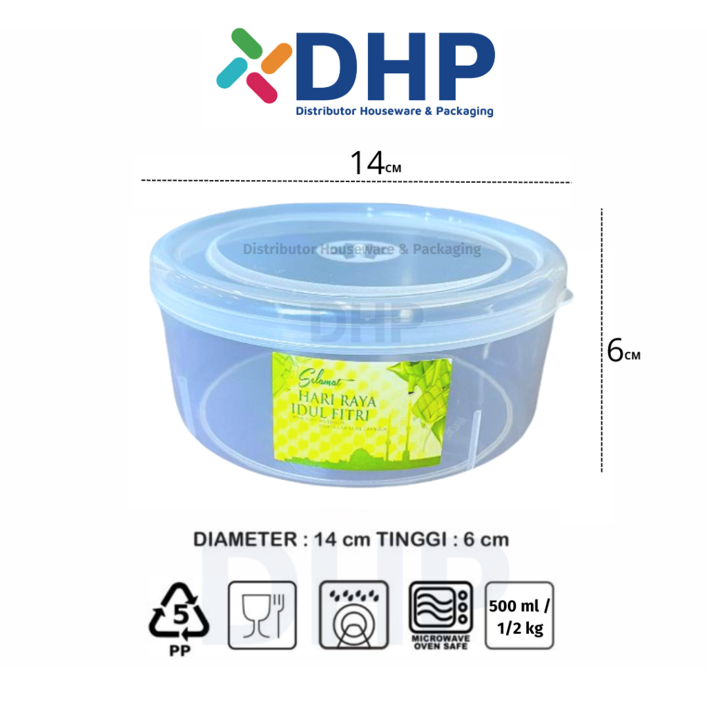 Jual Toples Nastar (D=14cm) 500ml 1/2kg Plastik Tebal Kue Kering Kacang ...